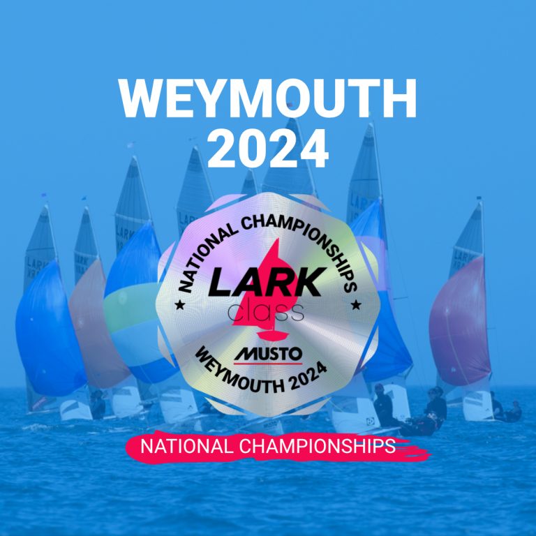 Musto Lark Class National Championships Logo Launch | The Lark Class